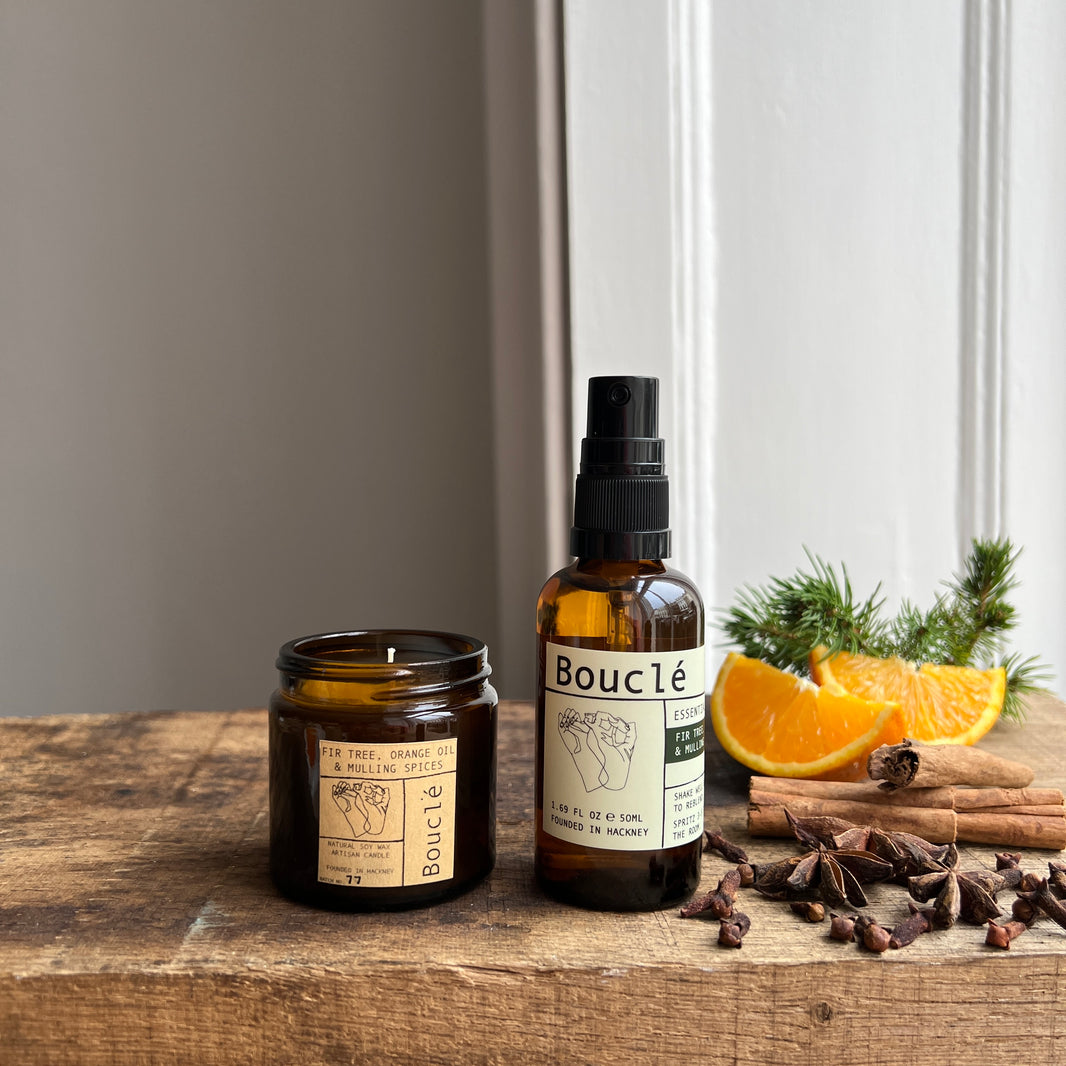 Bouclé // Founded in Hackney // Handpoured in Brighton & East London